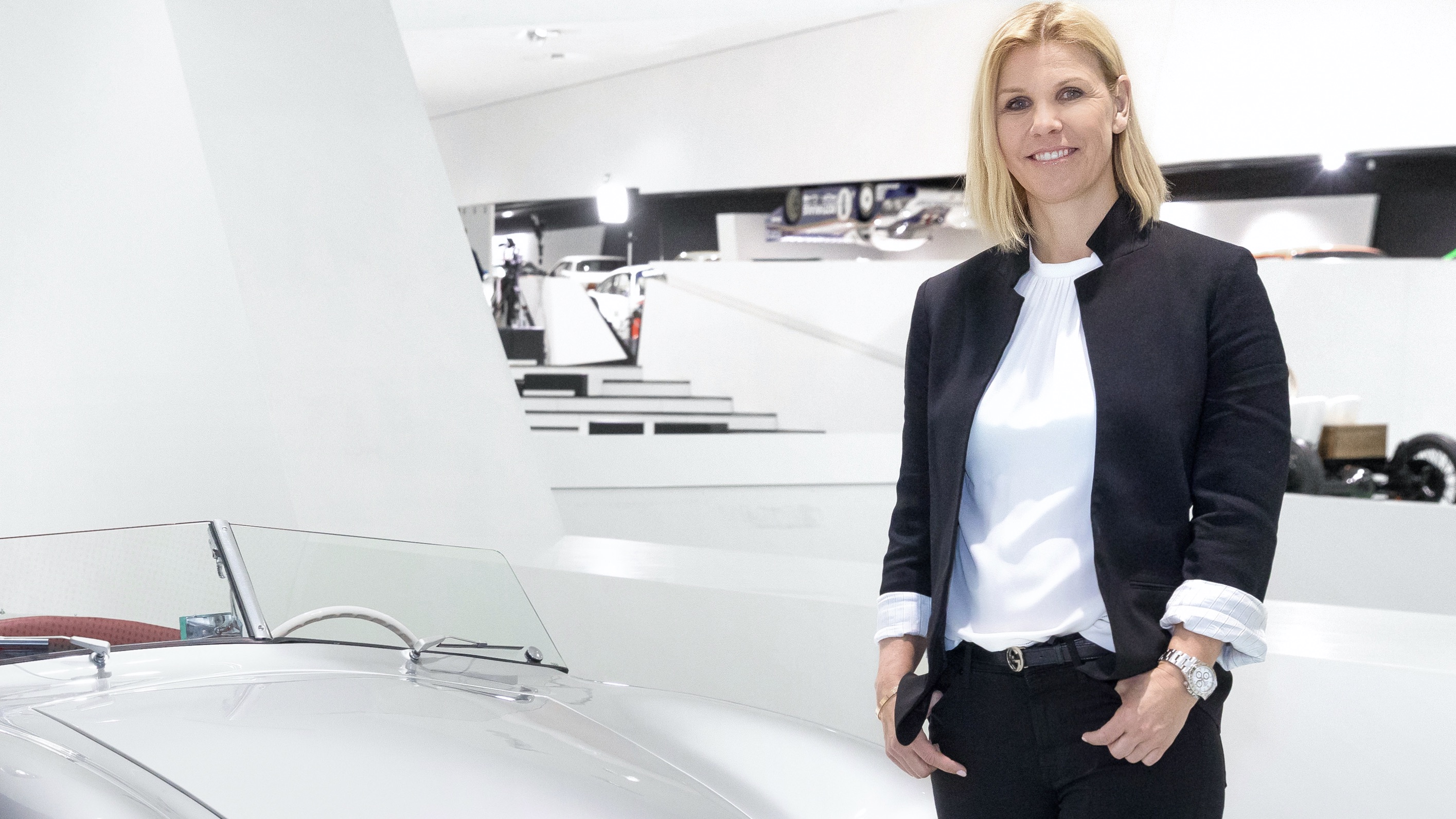 Anke Huber: „Wir freuen uns alle auf den Porsche Tennis Grand Prix“ - Porsche Newsroom DEU